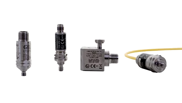 Transducers and transmitters for Ex environments