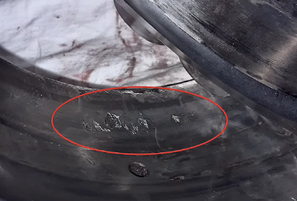 Condition monitoring detects wire roll bearing damage with HD Technologies